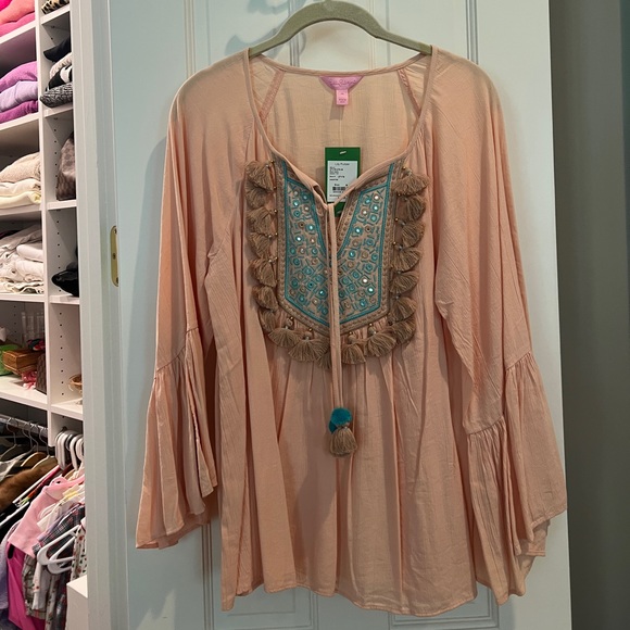 Lilly Pulitzer | Tops | Htf Lilly Pulitzer Shandy Top Nwts | Poshmark